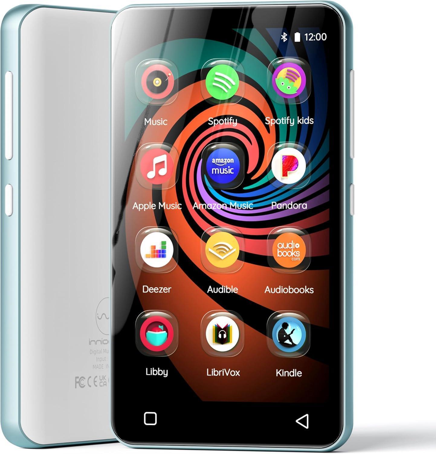 160GB MP3 Player with Bluetooth and WiFi, innioasis Music Player with ...