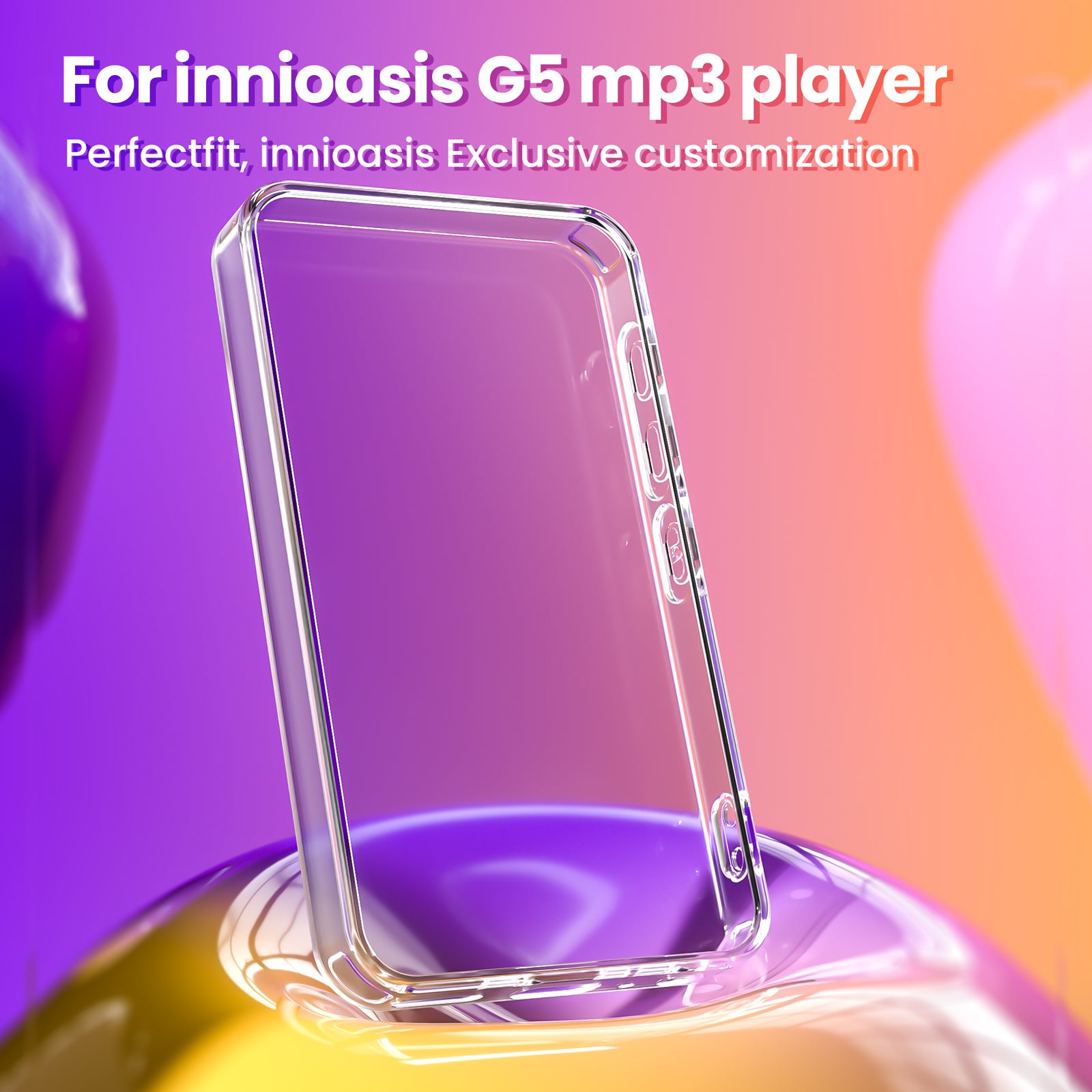 innioasis Crystal Clear Case Only Fit G5 Mp3 Player – innioasis ...