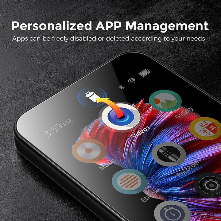 Save 17% TIMMKOO Q5 Mp3 Player 72GB with WiFi and Bluetooth【4.0" Full ...